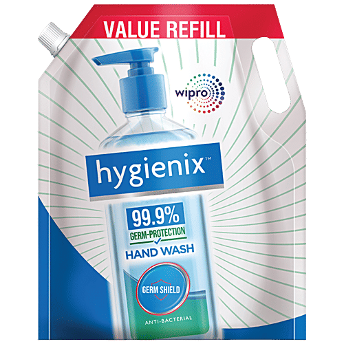 Buy Hygienix Anti-Bacterial Hand Wash - Germ Shield, 99.9% Germ ...