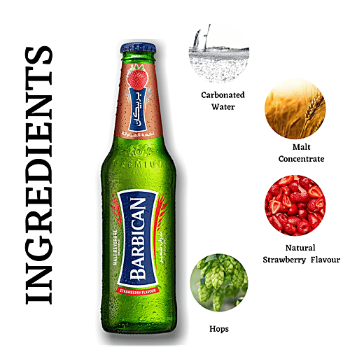 Buy Barbican Non-Alcoholic Beer Bottle - Malt Beverage, Strawberry ...