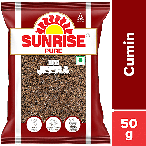 Buy Sunrise Pure Jeera Whole Spice, Cumin Pouch Online at Best Price of ...