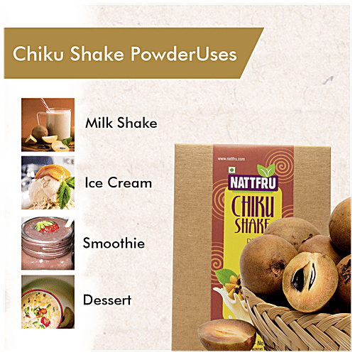 Buy Nattfru Chiku Shake Powder Online at Best Price of Rs 300 - bigbasket
