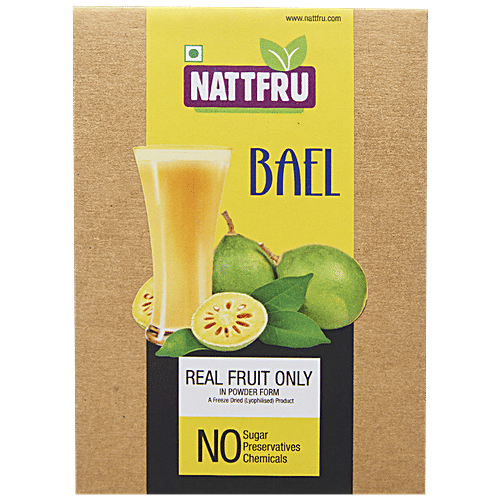 Buy Nattfru Nattfru bael-fruit-juice-powder-real-fruit-only-no-added ...