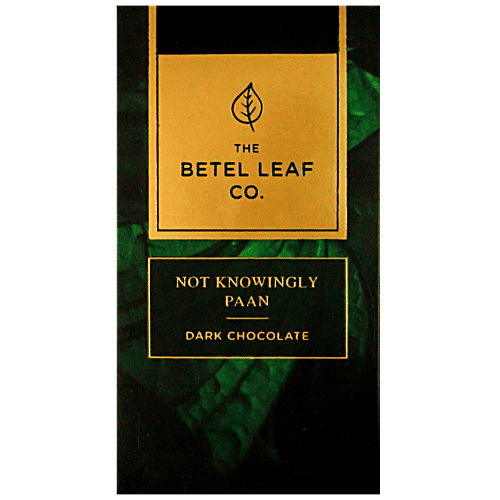 Buy The Betel Leaf Co. Dark Chocolate - Not Knowingly Paan Online at ...