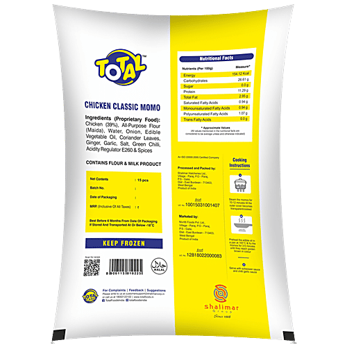 Buy Total Chicken Classic Momo Online at Best Price of Rs 165 - bigbasket