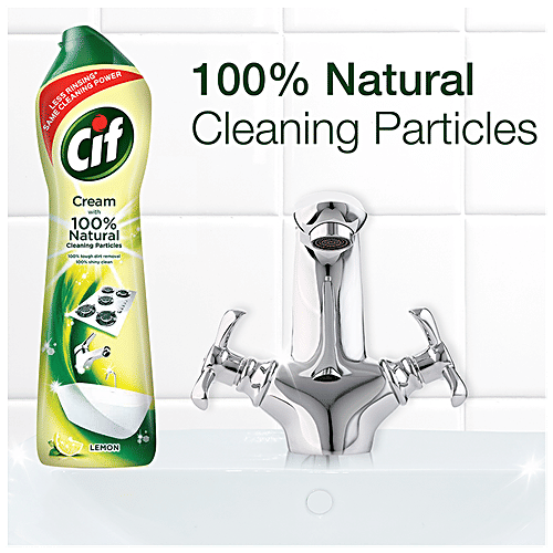 Buy Cif Cream Multipurpose Surface Cleaner - Lemon, For Tough Stains ...