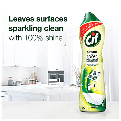 Buy Cif Cream Multipurpose Surface Cleaner - Lemon, For Tough Stains ...
