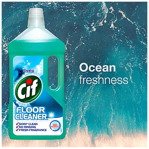 Buy Cif All Purpose Floor Cleaner - Ocean, For Tough Stains, Fresh Aqua ...