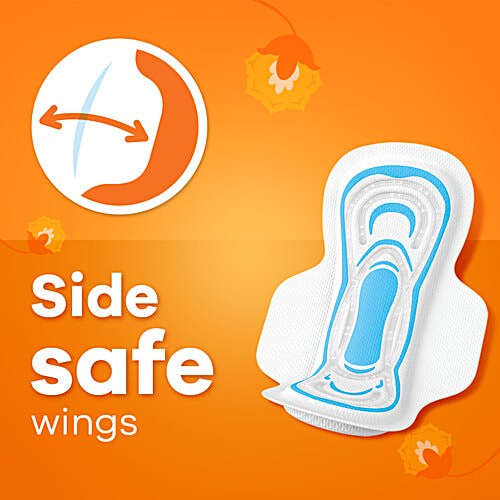 Buy Whisper Choice Regular Sanitary Pads - With Wings, 100% Stain ...