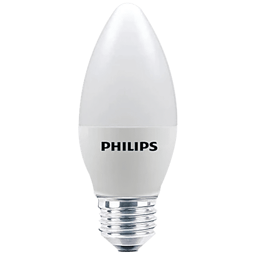 Buy Philips LED Frosted Candle 4w E27 - Warm White/Golden Yellow Online ...