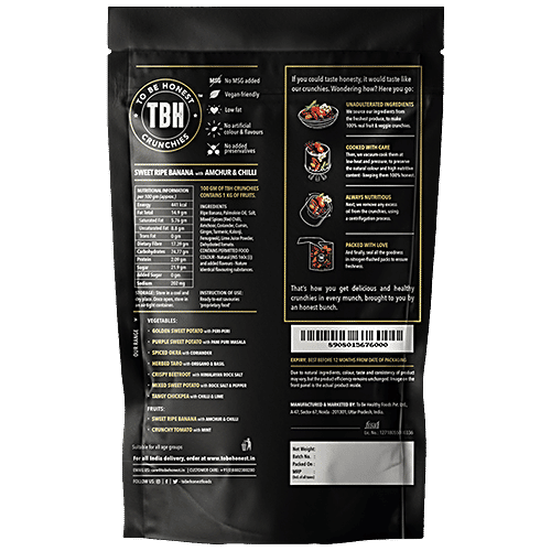 Buy To Be Honest Sweet Ripe Banana With Amchur & Chilli Online at Best ...