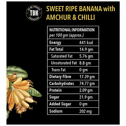 Buy To Be Honest Sweet Ripe Banana With Amchur & Chilli Online at Best ...