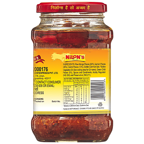 Buy NILONS Mix Pickle Online at Best Price of Rs 130 - bigbasket