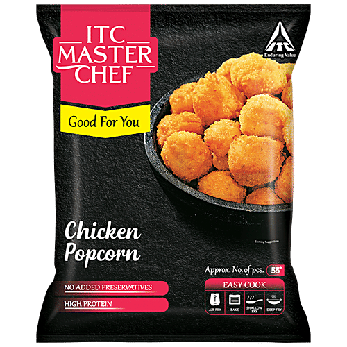 Buy ITC Master Chef Chicken Popcorn - Non-Veg Frozen Snack, Ready To ...