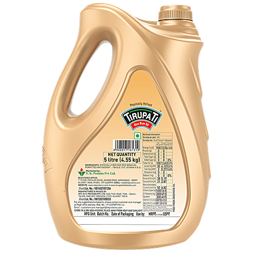 Buy Tirupati Physically Refined Rice Bran Oil Online at Best Price of Rs 683 - bigbasket
