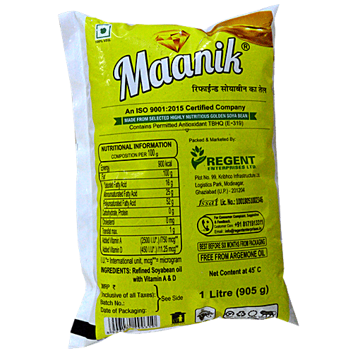 Buy Maanik Refined Soyabean Oil Online at Best Price of Rs 155 - bigbasket