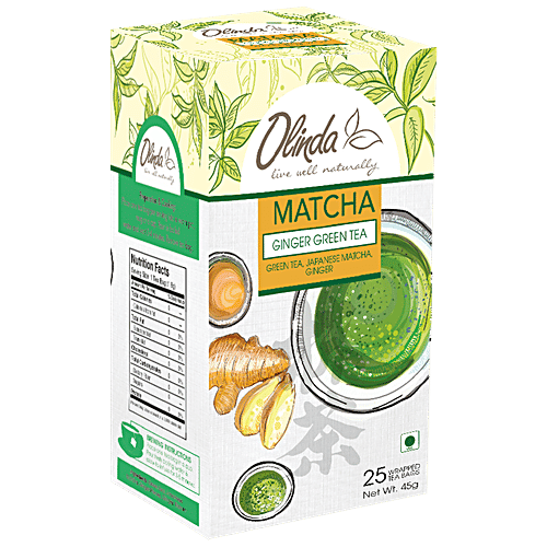 Buy Olinda Matcha Ginger Green Tea Online at Best Price of Rs 375 ...