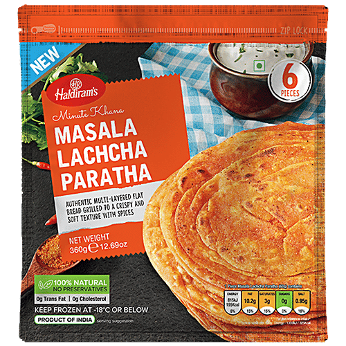 Haldiram's Frozen Lachcha Paratha (20 Count) Super India, 41% OFF