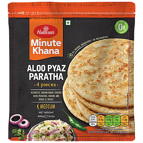 Buy Haldiram's Aloo Pyaz Paratha - Minute Khana Online at Best Price of ...
