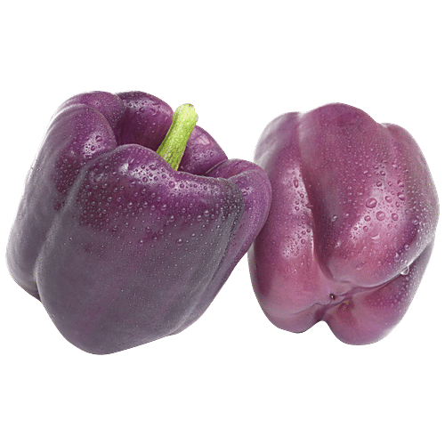 Buy fresho! Capsicum - Purple Online at Best Price of Rs 8.55 - bigbasket
