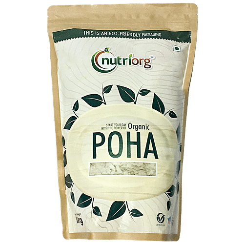 Buy Nutriorg Certified Organic Poha Online at Best Price of Rs 150 ...