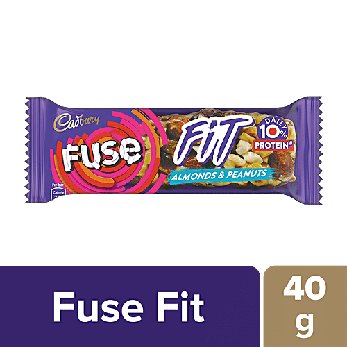 Buy Cadbury Fuse Fit Chocolate Snack Bar - With Almonds & Peanuts ...