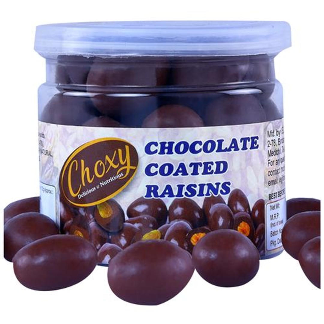 Buy choxy Chocolate Coated Raisins Online at Best Price of Rs null ...