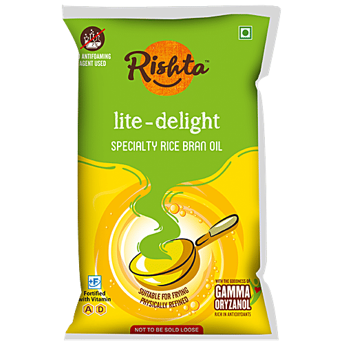 Buy Rishta Specialty Rice Bran Oil - Lite-Delight Online at Best Price ...