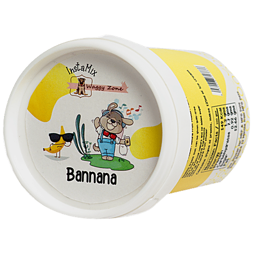 Buy Waggy Zone Vegan Doggy Ice-Cream Insta Mix - Banana Online at Best ...