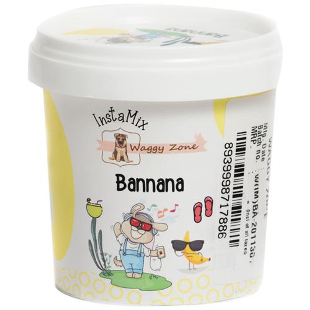 Buy Waggy Zone Vegan Doggy Ice-Cream Insta Mix - Banana Online at Best ...