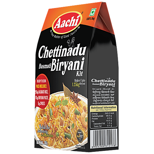 Buy Aachi Chettinadu Basmati Biryani Kit Online at Best Price of Rs 106 ...