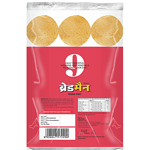 Buy Breadman Vada Pav Online at Best Price of Rs 35 - bigbasket