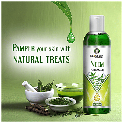 Buy Keya Seth Aromatherapy Neem Body Wash Gel - pH Balanced, Prevents ...