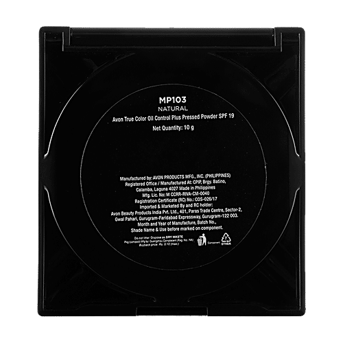 Buy Avon True Color Oil Control Plus Pressed Powder - Natural Online at ...