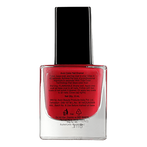 Buy Avon True Color Prospeed Nail Enamel - Dashing Red Online at Best ...