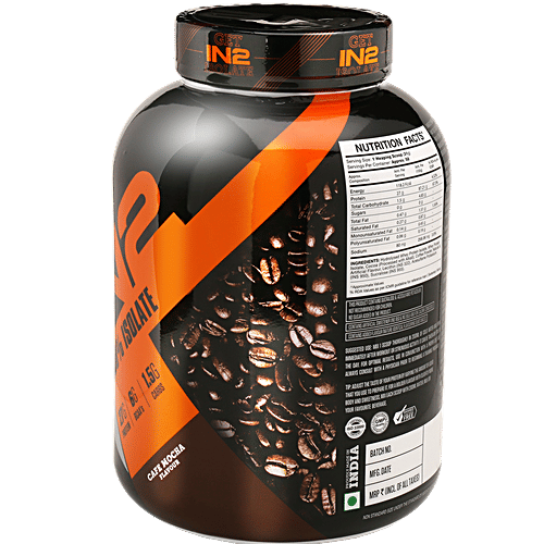 Buy IN2 Whey Protein 100% Isolate - Café Mocha Online at Best Price of ...