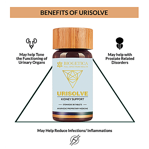 Buy Biogetica Urisolve Tablets - Kidney Care, UTRI Support Online at ...