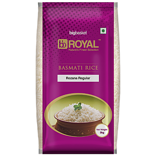 Buy bb Royal Basmati Rice Rozana - Regular Online at Best Price of Rs ...