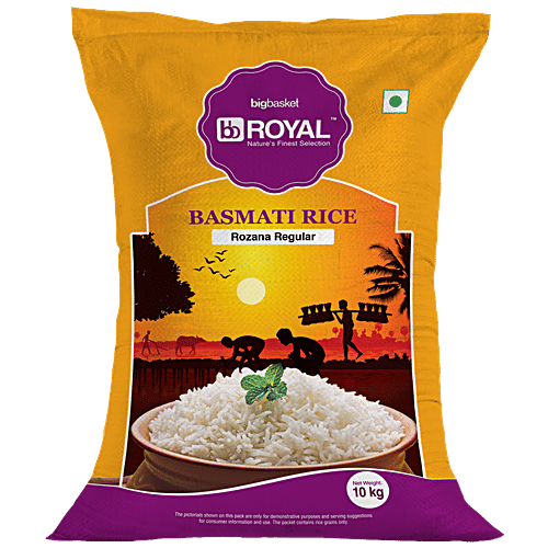 Buy bb Royal Basmati Rice - Rozana Regular Online at Best Price of Rs ...