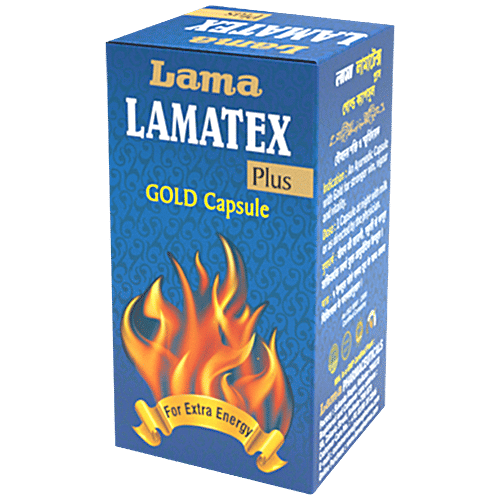 Buy Lama Lamatex Plus Gold Capsules Online at Best Price of Rs 495 ...