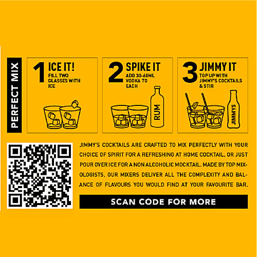 Buy JIMMY'S COCKTAILS Non Alcoholic Beverage - Mango Chilli Mojito ...