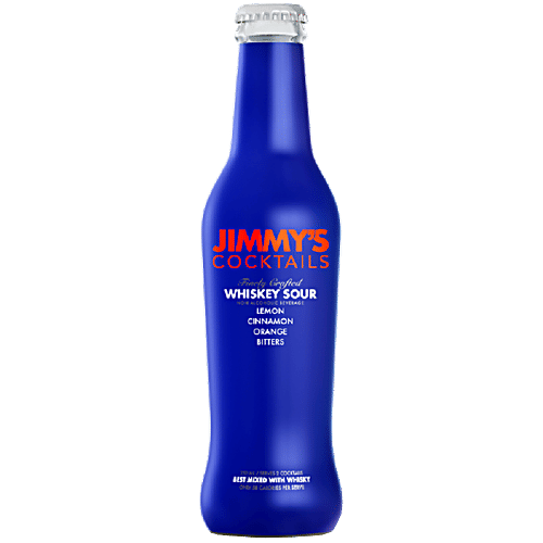 Buy Jimmys Cocktails Whiskey Sour - Cocktail & Mocktail Mixer Online at ...