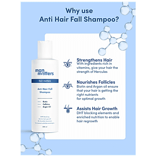 Buy Man Matters Anti Hairfall Shampoo Online at Best Price of Rs 399 ...