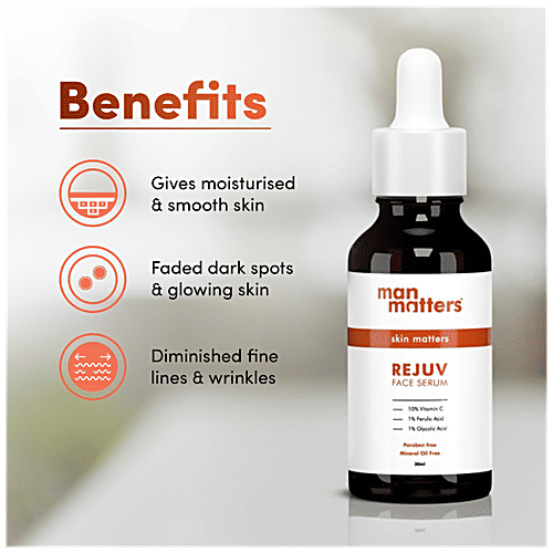 Buy Man Matters Rejuv Face Serum - Infused With Niacinamide, Anti ...