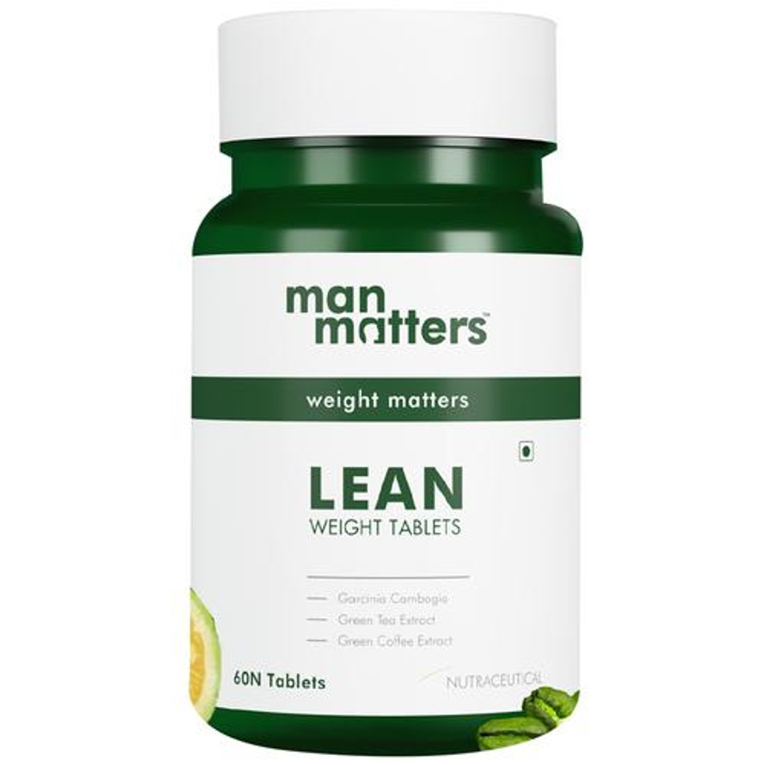Buy Man Matters Lean Weight Tablets - Infused With Garnicia & Green Tea ...