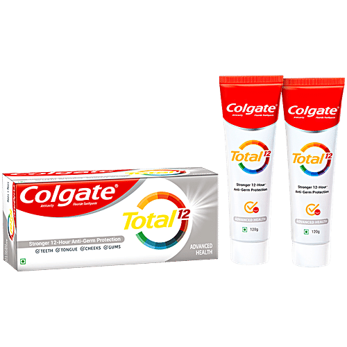 Buy Colgate Total Whole Mouth Health, Antibacterial Toothpaste, 120gm ...