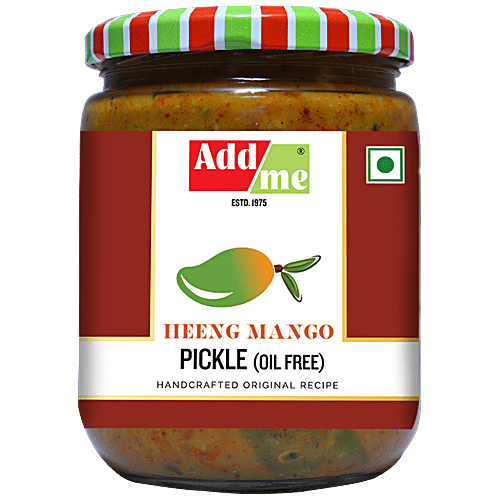 Buy Add Me Heeng Mango Pickle - Oil Free Online at Best Price of Rs 400 ...
