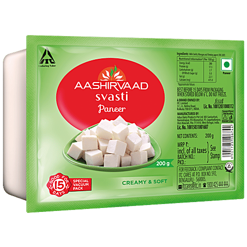 Buy Aashirvaad Svasti Paneer Online at Best Price of Rs null - bigbasket