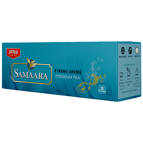 Buy Jivraj Samaara Black Tea - Premium, Strong & Aromatic, Boosts ...
