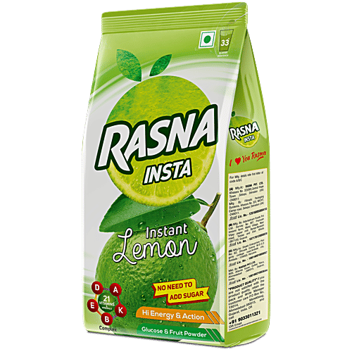Buy Rasna Fruit Plus Insta - Lemon Online at Best Price of Rs 225 - bigbasket