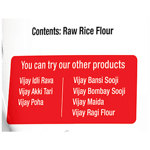 Buy Vijay Rice Flour Online at Best Price of Rs 45 - bigbasket