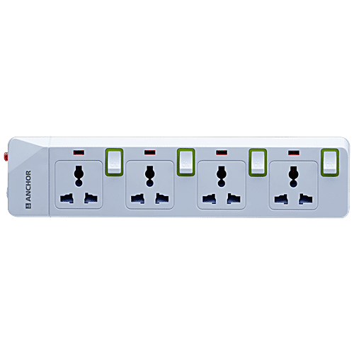 Buy Anchor by Panasonic Extension Cord - Plastic, Spike Guard Online at ...